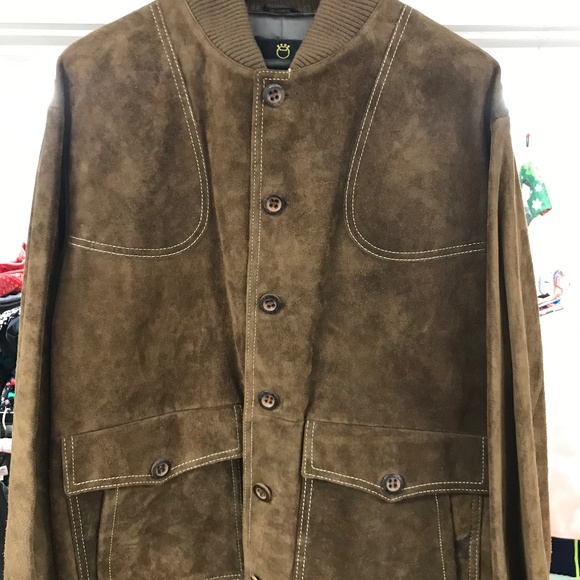 Zero King | Jackets & Coats | Mens Vintage Brown Zero King Suede Jacket ...